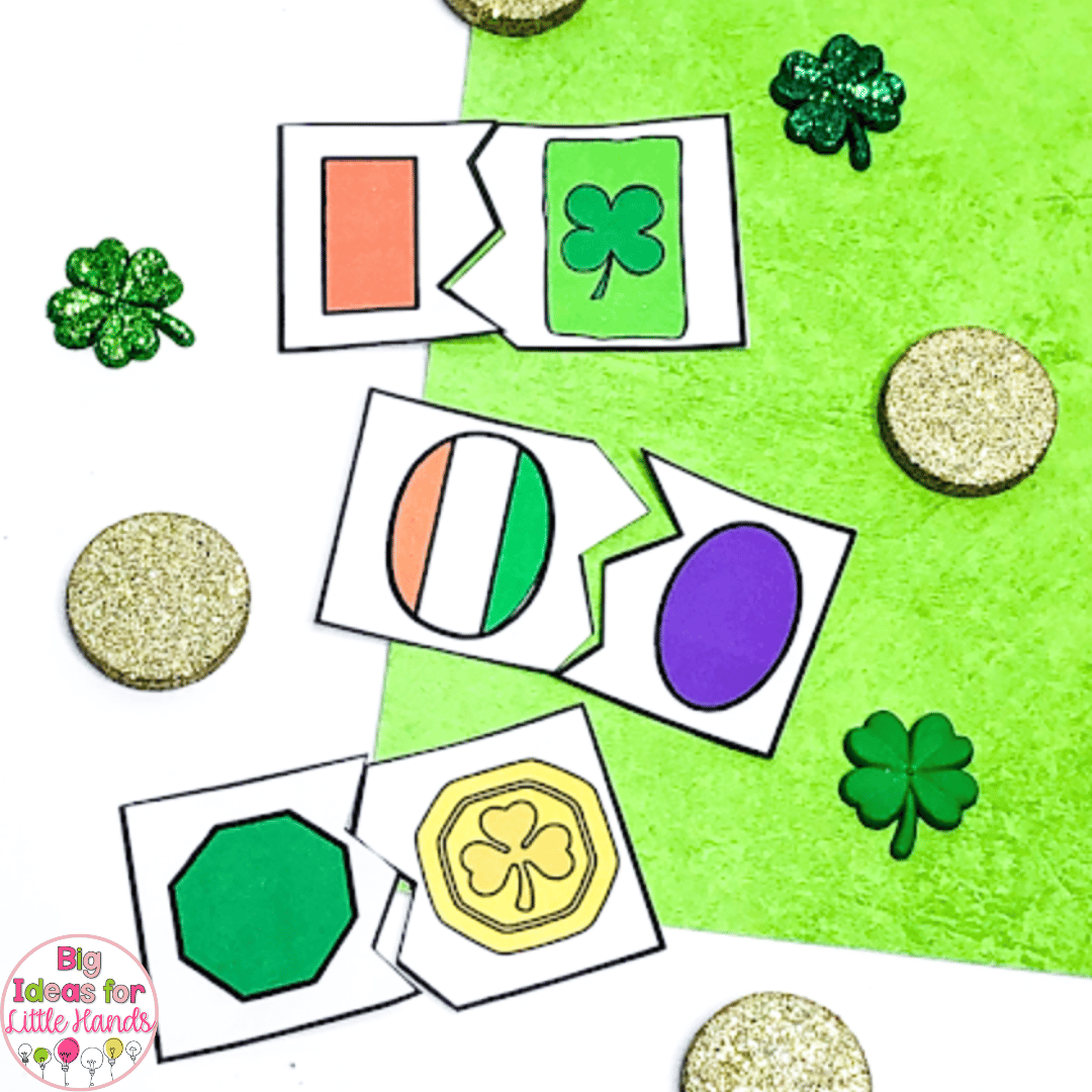 13 Fun Ways to Teach Shapes in March - Big Ideas for Little Hands