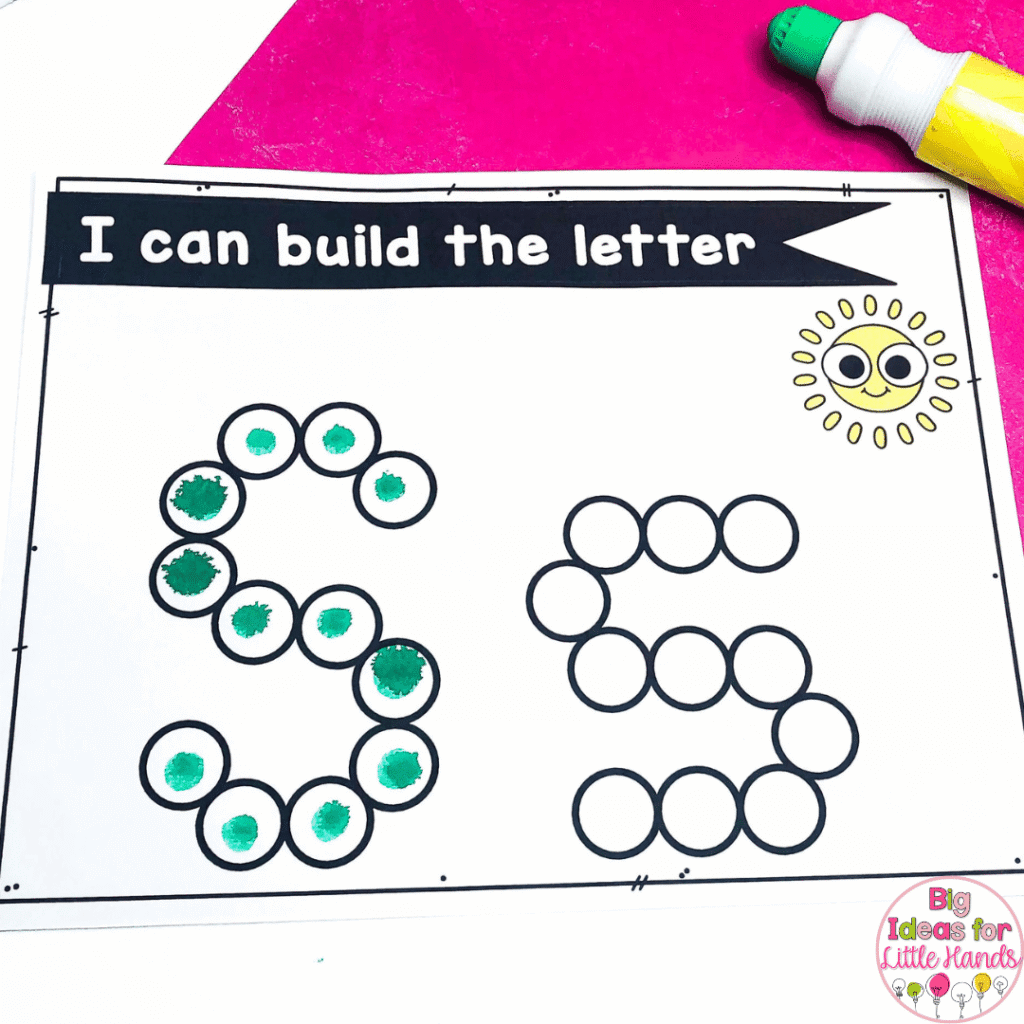 12 Fun Fine Motor Alphabet Activities for Kindergarten - Big Ideas for ...