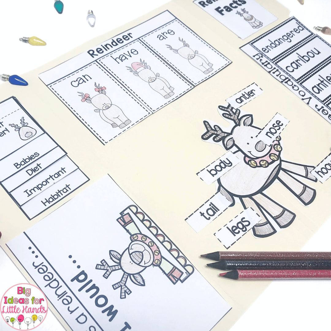 4 Holiday Lapbook Flippy Flap Activities - Big Ideas for Little Hands