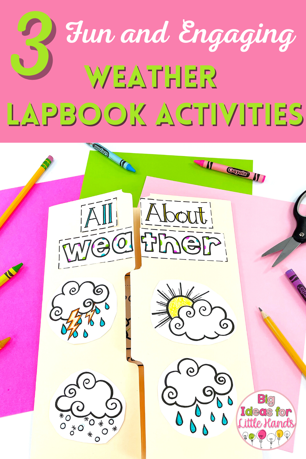 3 Fun and Engaging Weather Lapbook Activities