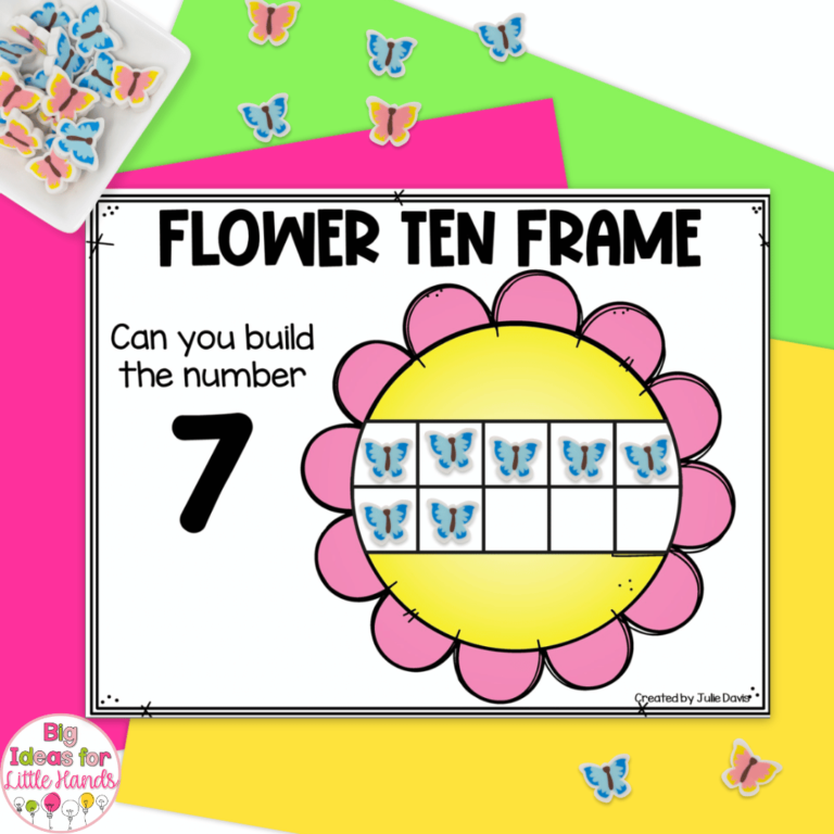5 Math and Literacy Spring Freebies - Big Ideas for Little Hands