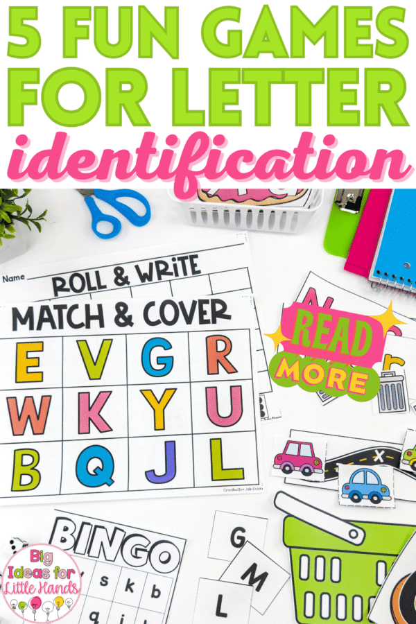 5 Fun Games For Letter Identification - Big Ideas for Little Hands