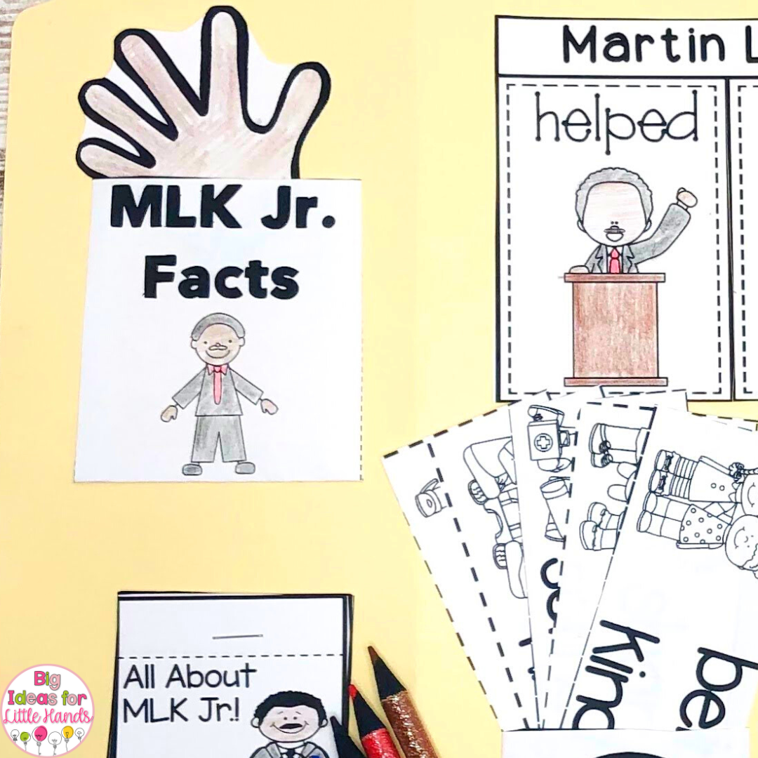 5 Martin Luther King Jr. Activities for Kindergarten - Big Ideas for ...