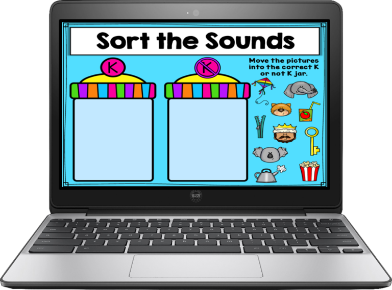 Letter K Digital Phonics Activities for Google Classroom - Big Ideas ...