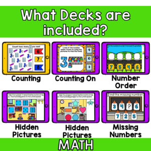 Back to School Math and Phonics Digital Boom Cards™ Bundle - Big Ideas ...