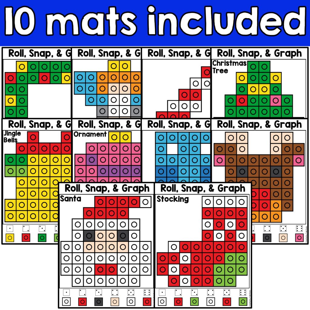 Christmas Math Centers and Graphing Activities - Big Ideas for Little Hands