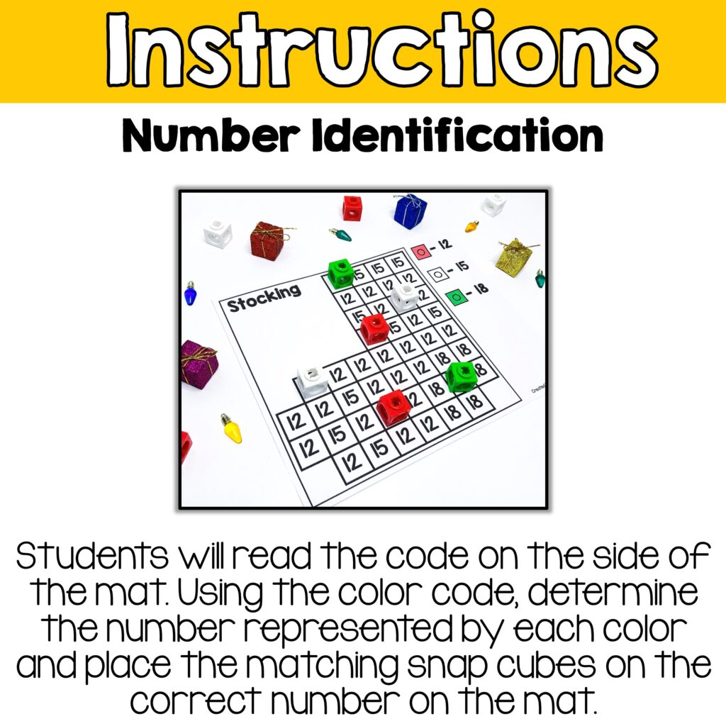 Christmas Math and Literacy Center Activities - Big Ideas for Little Hands