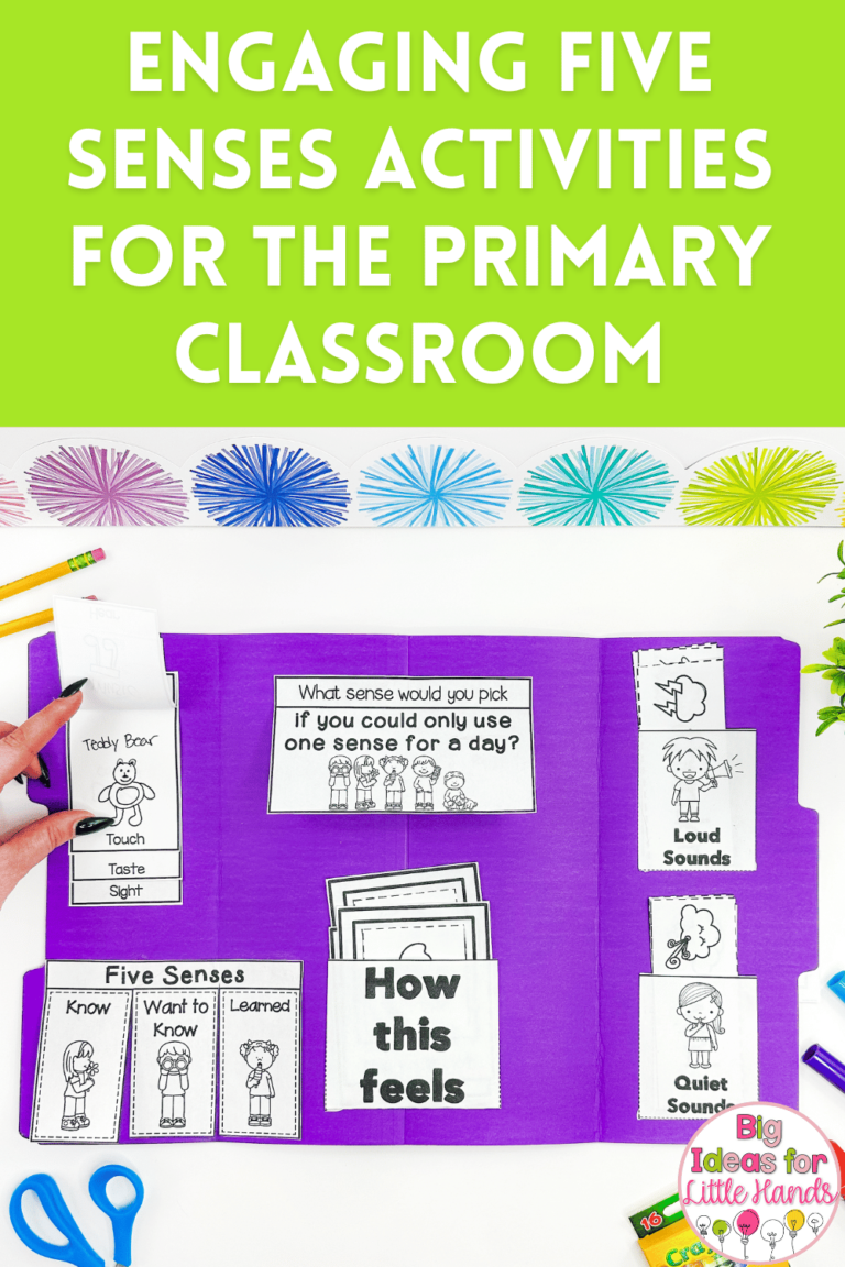 Engaging Five Senses Activities for the Primary Classroom - Big Ideas ...