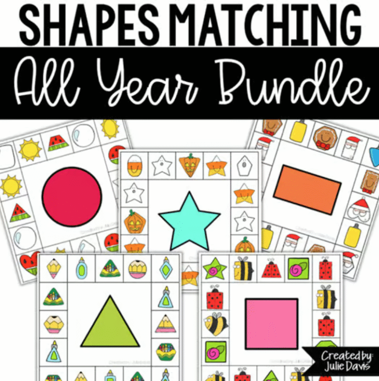 7 Engaging Shape Centers for the Whole Year - Big Ideas for Little Hands