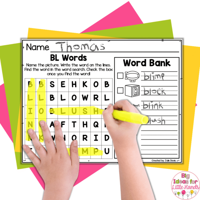 Phonics Word Searches That Make Learning to Read Fun and Easy - Big ...