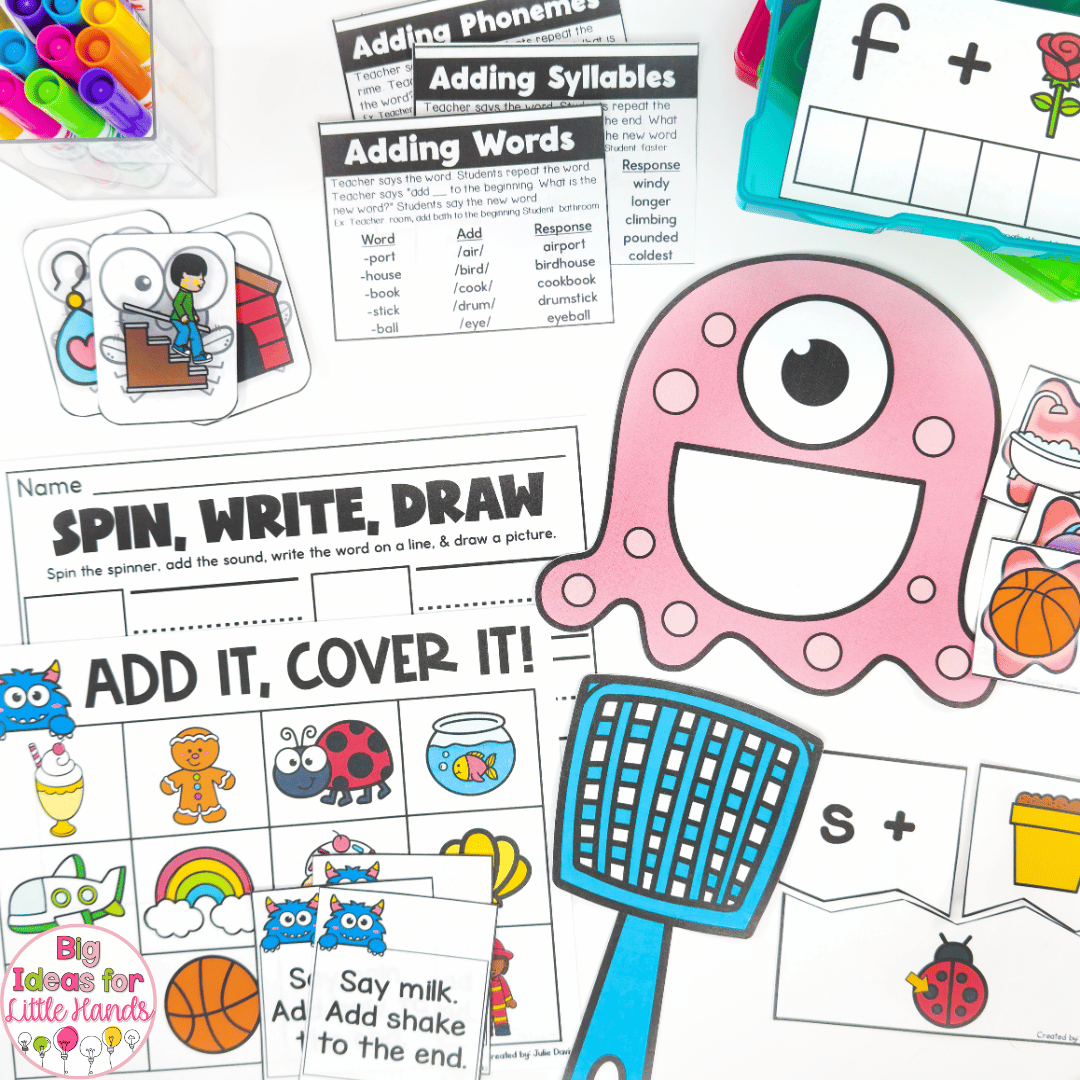 Phoneme Addition Activities to Boost Early Reading Fluency - Big Ideas ...