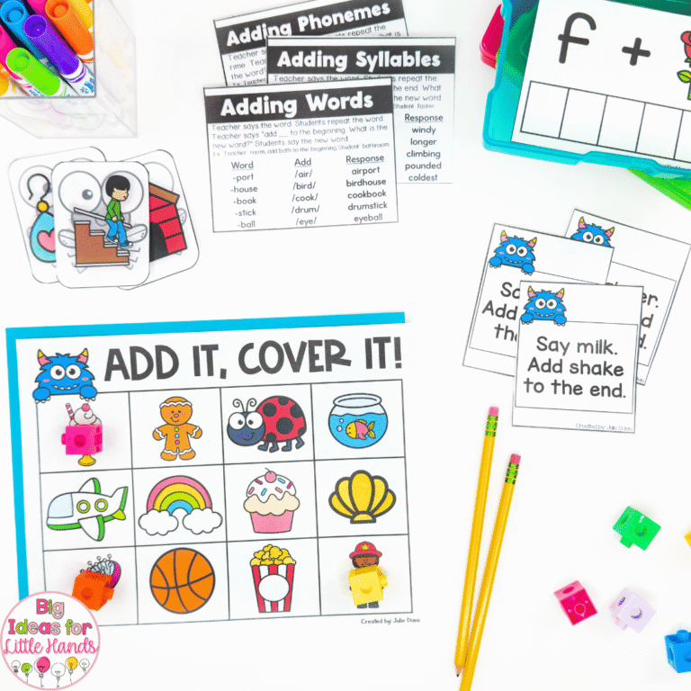 Phoneme Addition Activities to Boost Early Reading Fluency - Big Ideas ...